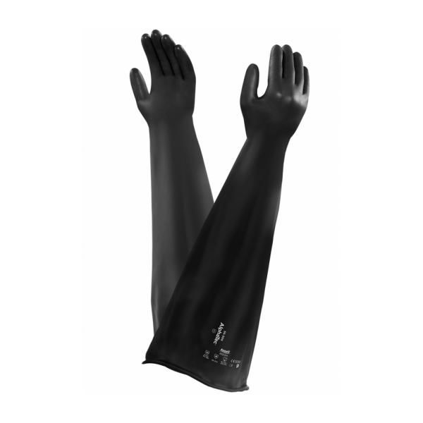 Ansell AlphaTec 55-302 Neoprene Gauntlet Gloves - Gloves.co.uk