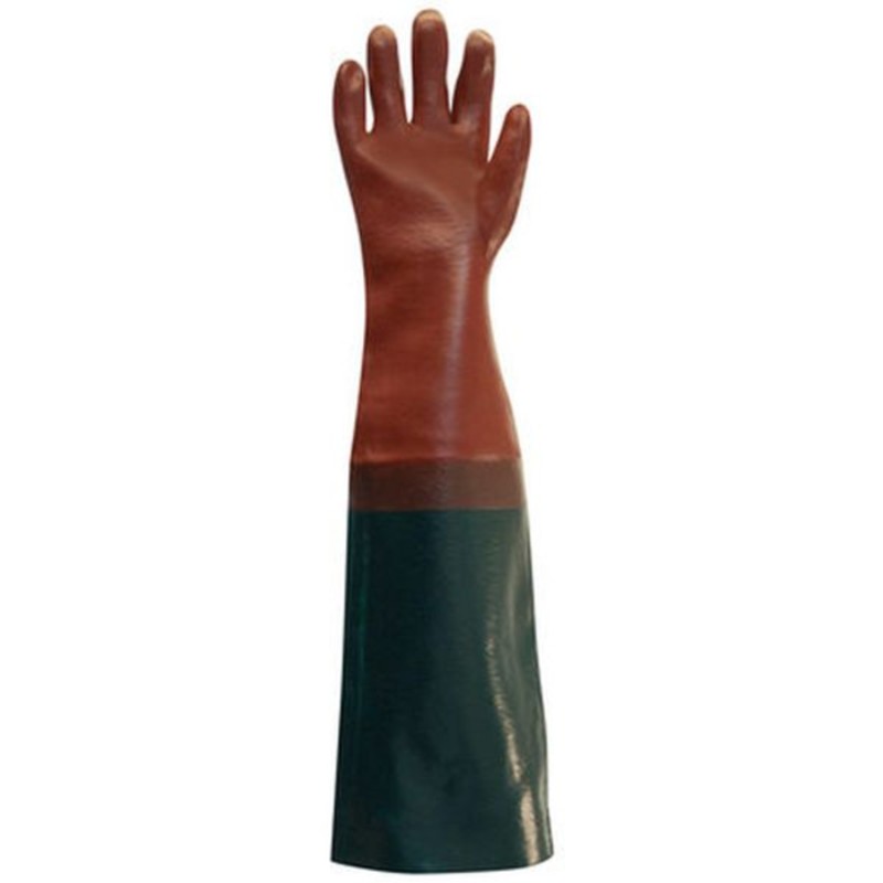 Polyco Long John PVC Coated Gauntlets 3413 - Gloves.co.uk