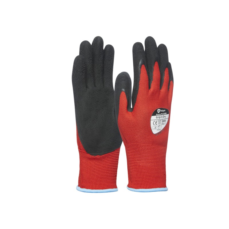 Polyco Grip It Dry Safety Gloves 889 - Gloves.co.uk