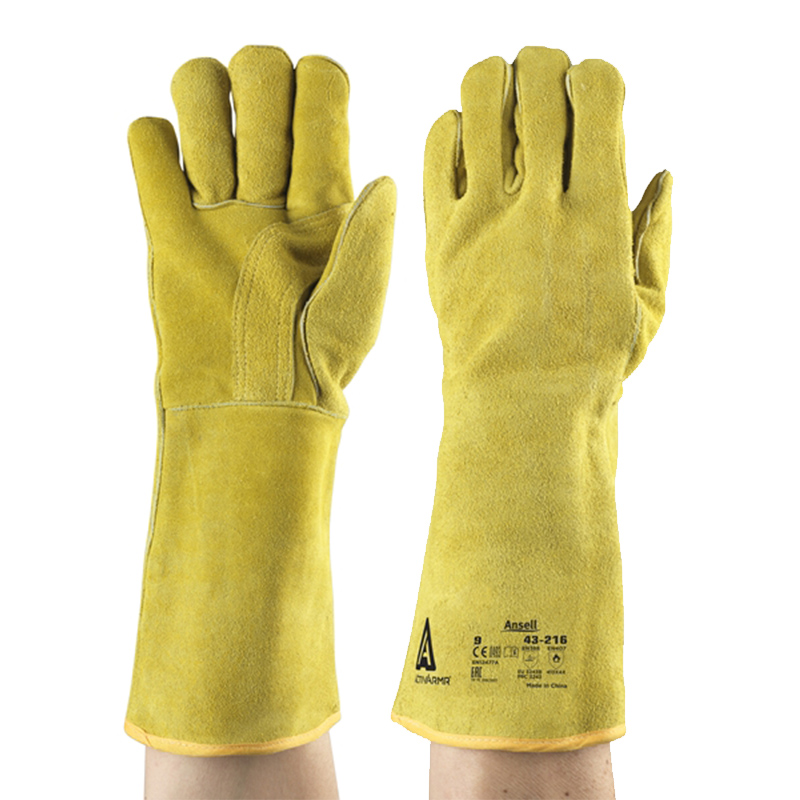 Ansell ActivArmr WorkGuard 43-216 Kevlar Gauntlets - Gloves.co.uk