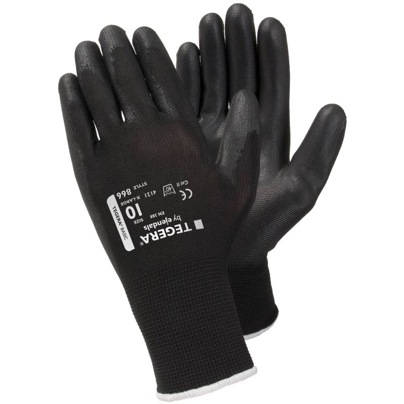 Ejendals Tegera 866 Oil Repellent Polyester Gloves - Gloves.co.uk