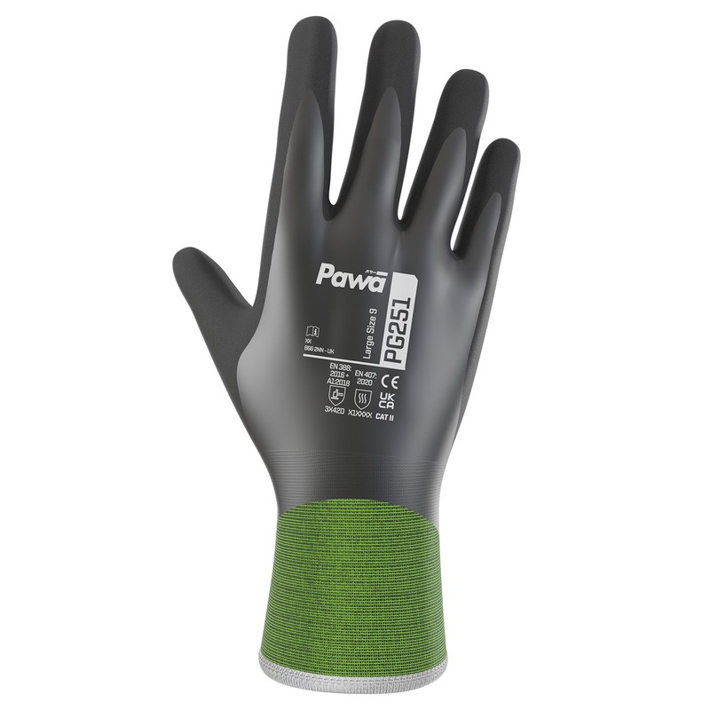 Pawa PG251 Waterproof Anti-Cut Gloves - Gloves.co.uk