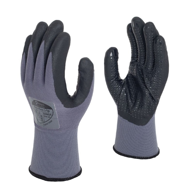 Polyco Polyflex Abrasion-Resistant Grip Glove - Gloves.co.uk