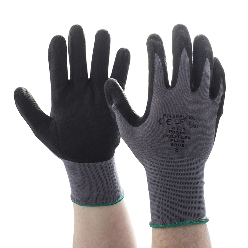 Polyco Polyflex Plus Safety Gloves 80 - Gloves.co.uk