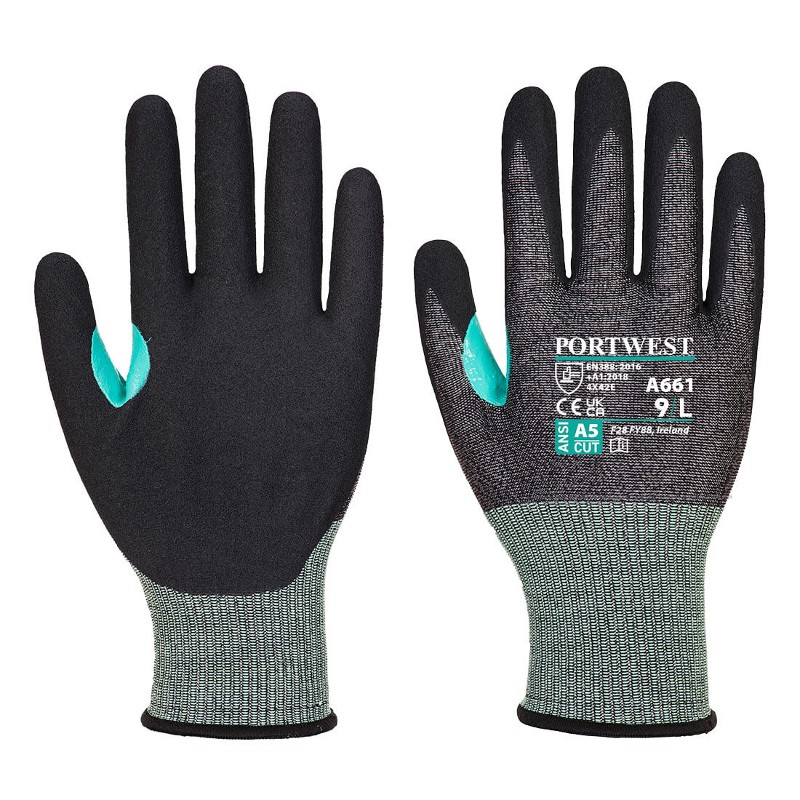 Portwest A661 CS Thin Cut and Grip Gloves - Gloves.co.uk