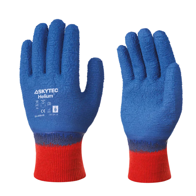Skytec Helium Textured Latex Work Gloves - Gloves.co.uk